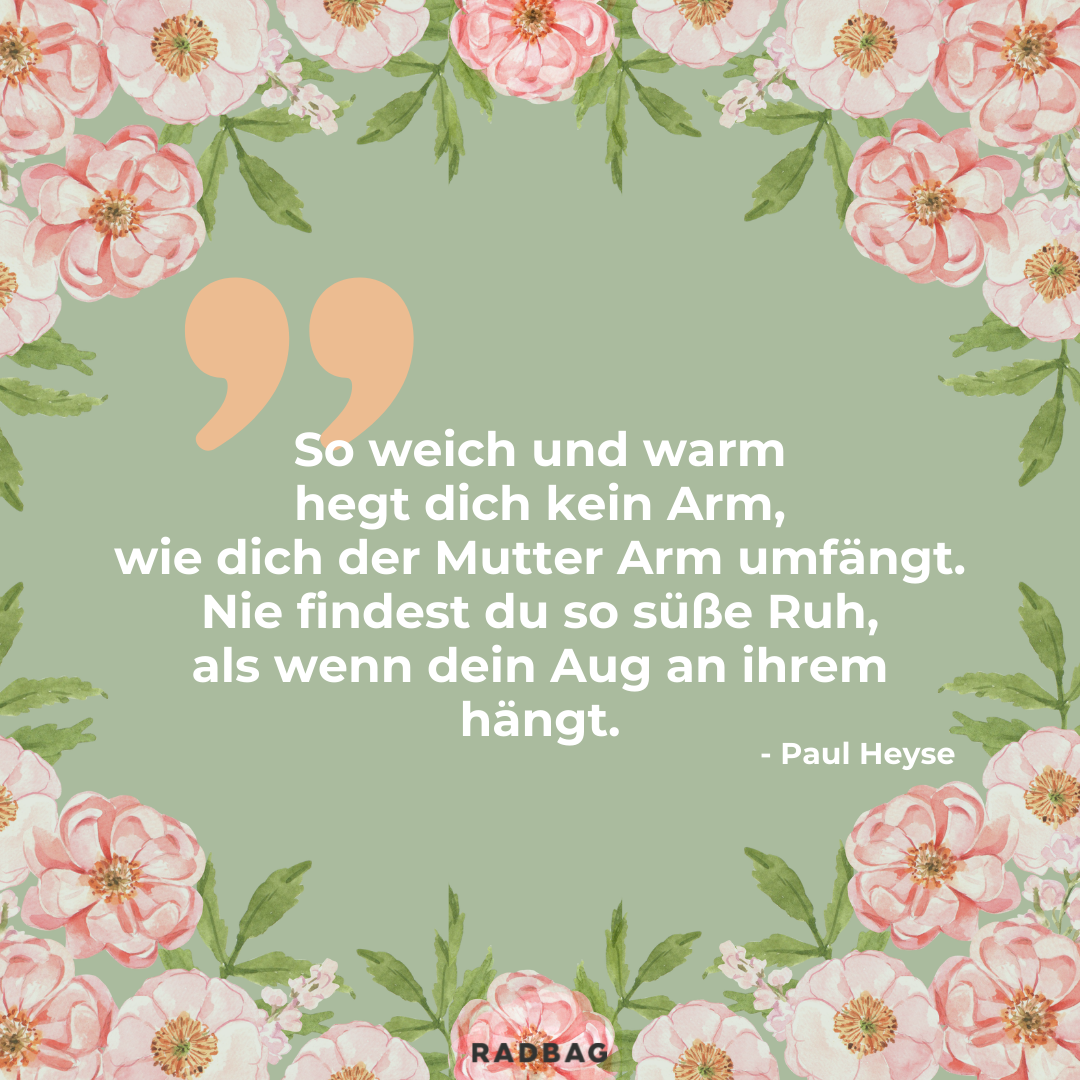 Muttertagsgedicht: kurz & bündig auf den Punkt gebracht